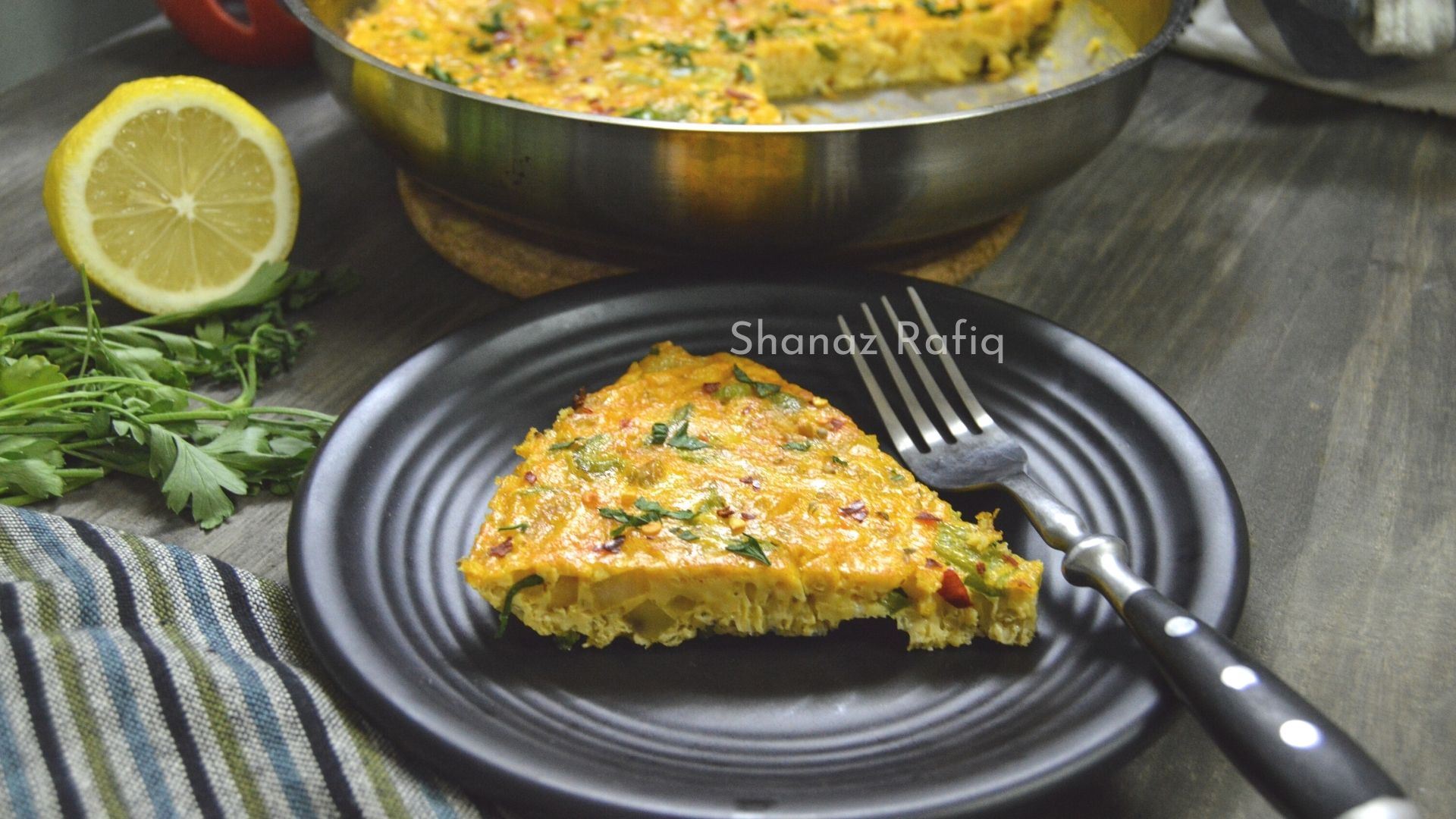Baked Vegetable Frittata - Breakfast/Brunch