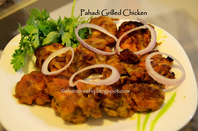 Pahadi Grilled Chicken - Non-Veg Kababs - Shanaz Rafiq Recipes