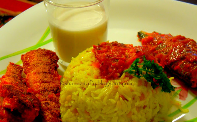 Khichdi with Coconut Milk and Fish - Mangalorean Recipes - Shanaz Rafiq ...