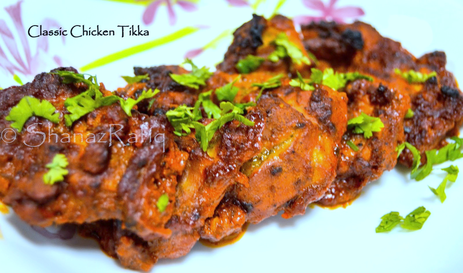Chicken Tikka | Spicy Grilled Chicken - Bbq/Kababs - Shanaz Rafiq Recipes