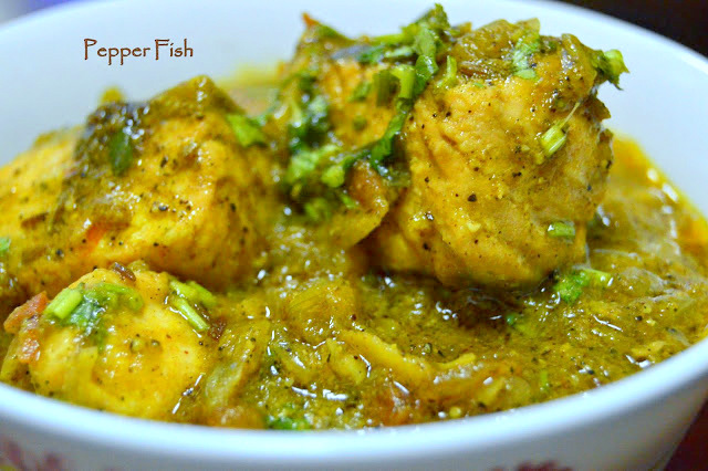 Pepper Fish Masala - Seafood - Shanaz Rafiq Recipes - Seafood