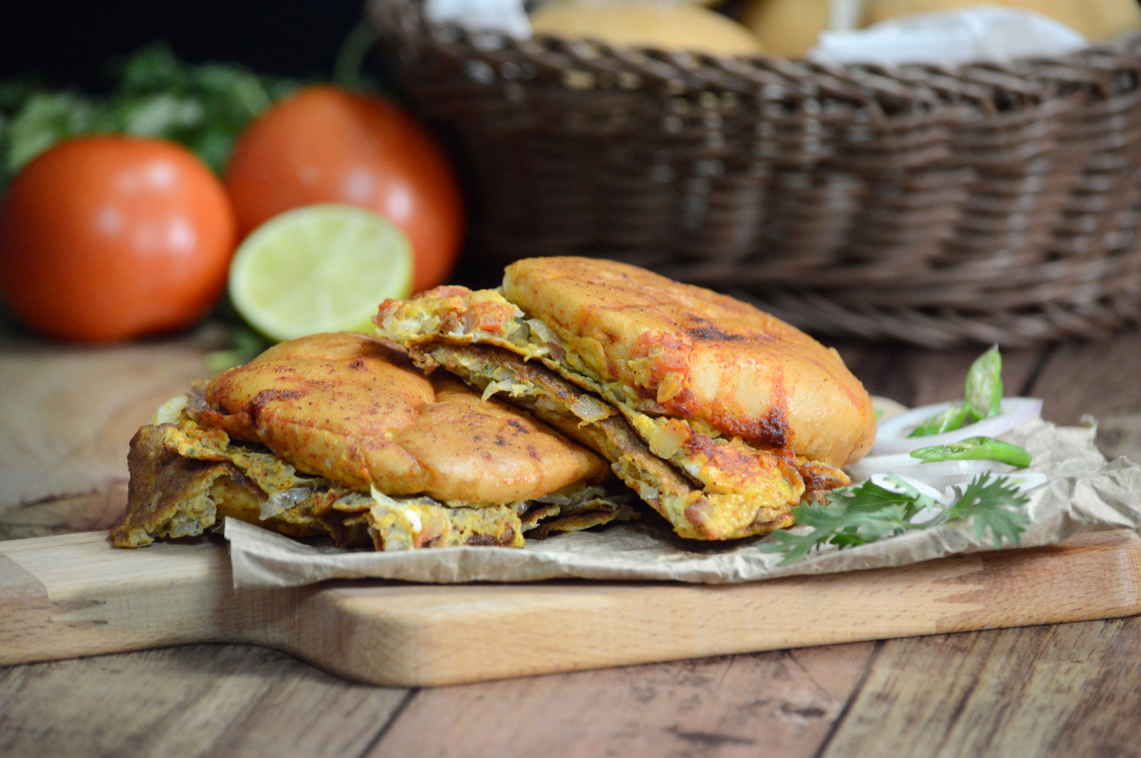 Street Style Masala Egg Bun | Bun Omelet - Breakfast/Brunch - Shanaz ...
