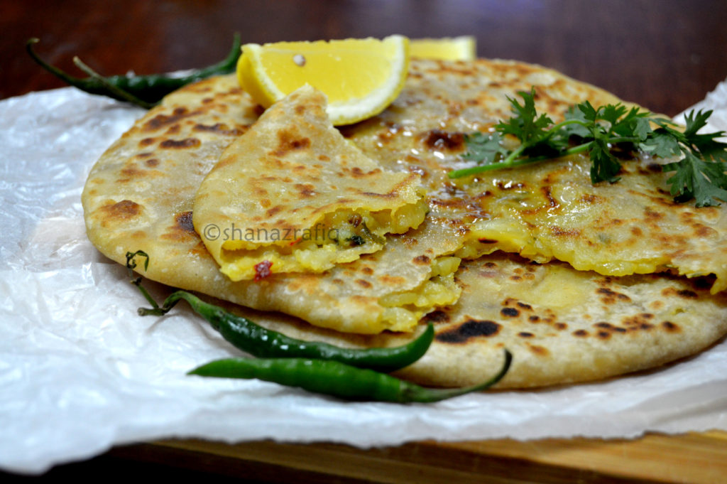 Aloo Paratha - Indian Breakfast - Shanaz Rafiq Recipes - Aloo Paratha
