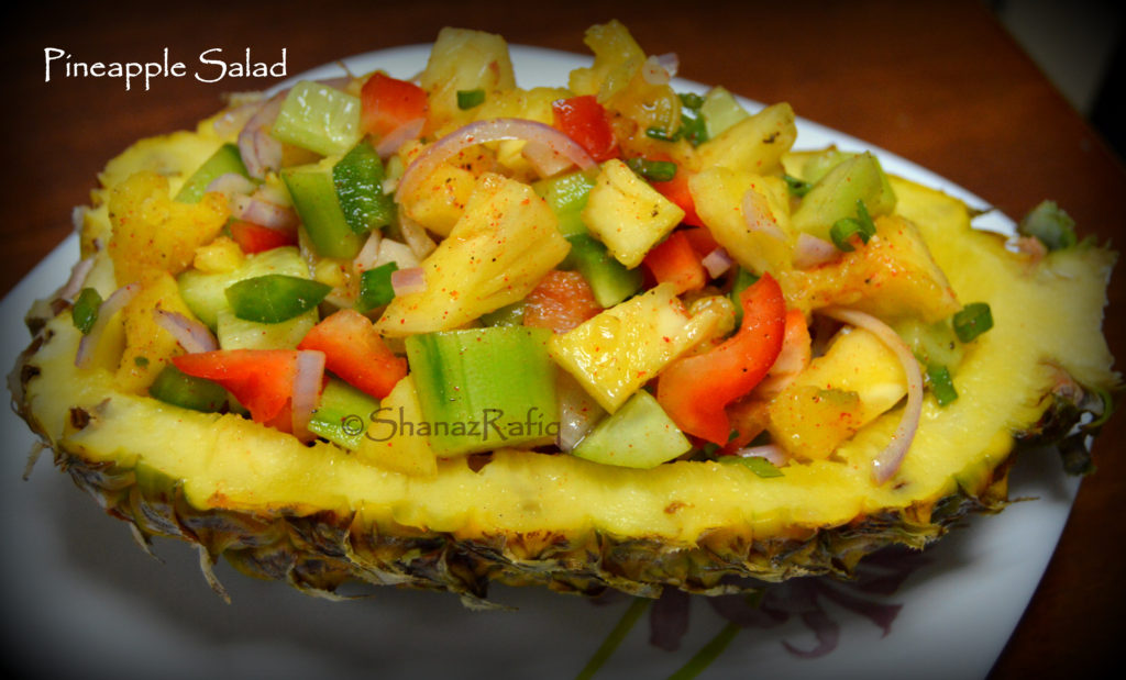 Pineapple Salad - Shanaz Rafiq Recipes - Pineapple Salad