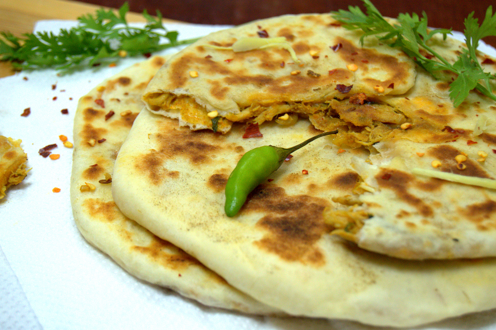 Chicken Naan | Chicken Stuffed naan - Roti/Paratha/Dosa - Shanaz Rafiq ...