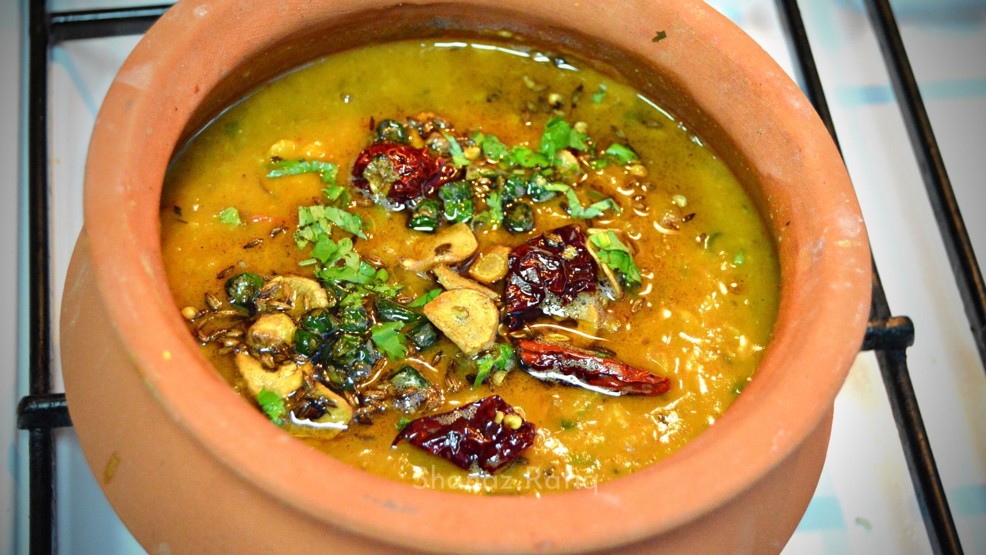 How to make Dhaba Style Dal Fry - Veg Curries/Dals