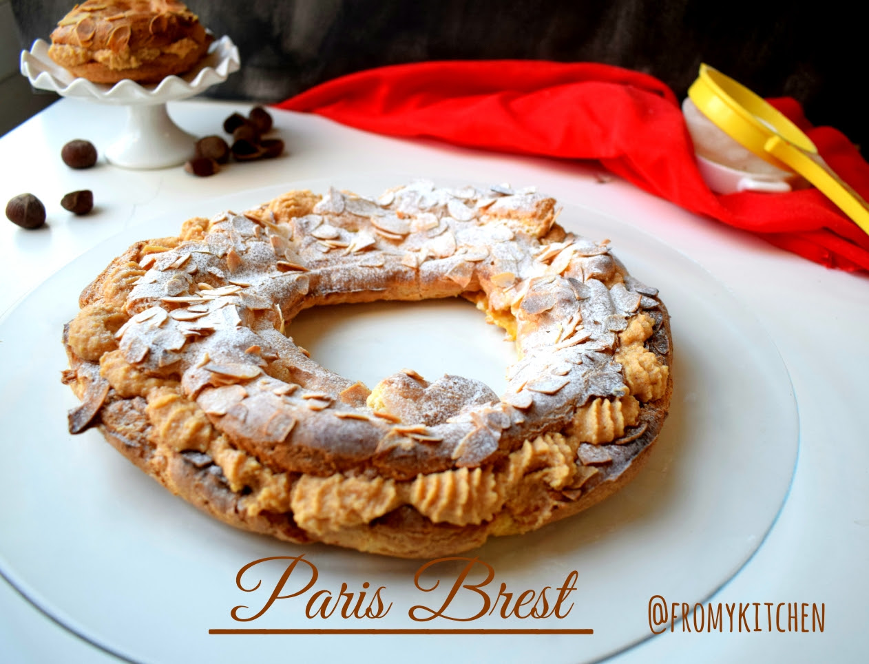 Paris Brest ~ Recette De Paris ~ Guest Post by Blogger Shazia