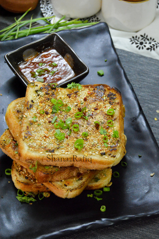 Chinese Tawa Toast - Shanaz Rafiq Recipes - Breakfast/Brunch