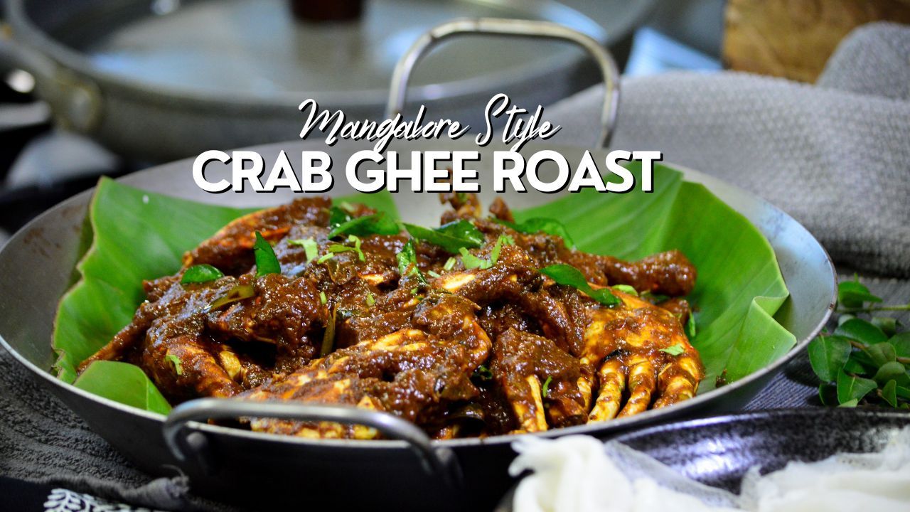 Crab Ghee Roast Mangalore Style - Seafood - Shanaz Rafiq Recipes