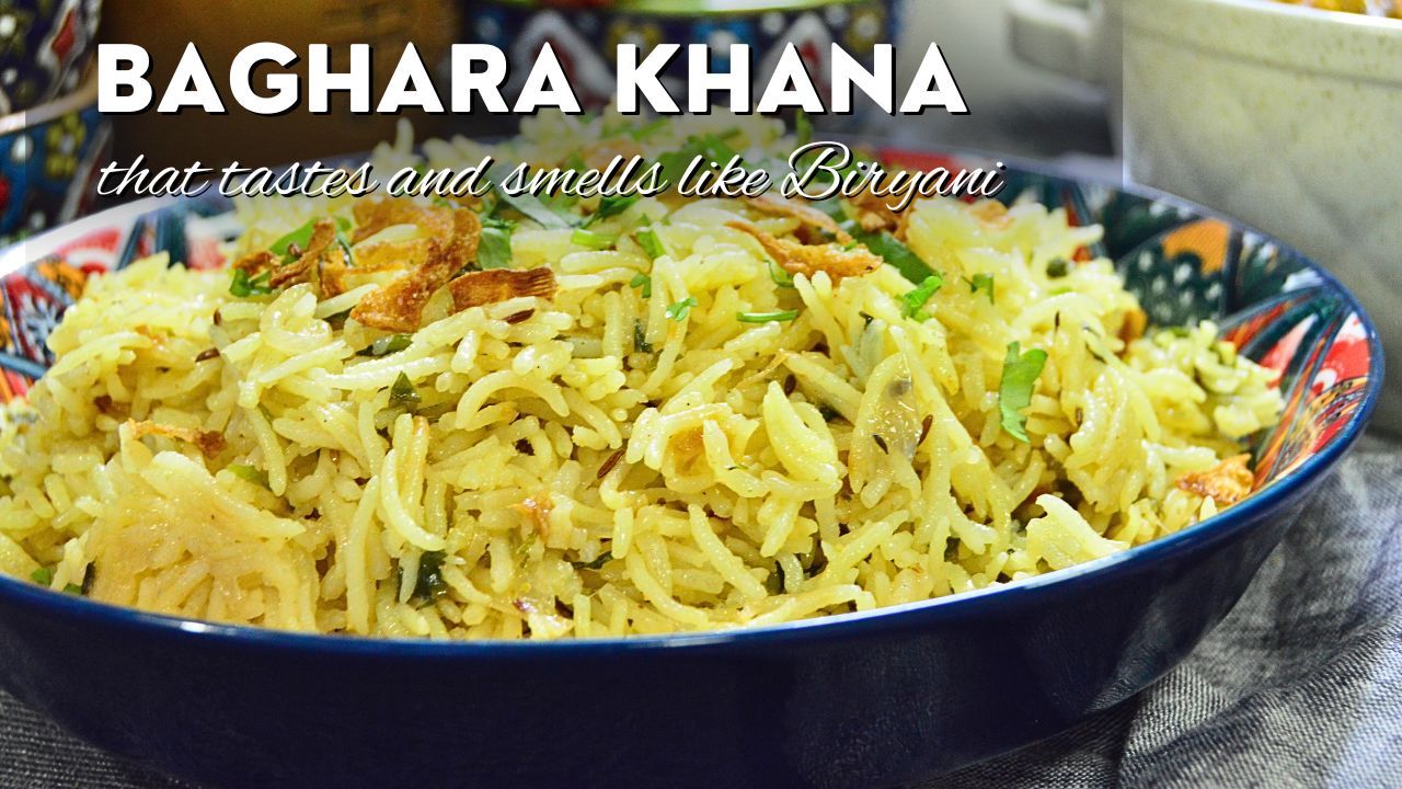 Baghara Khana | Aromatic Hyderabadi Pulao - Rice - Shanaz Rafiq Recipes